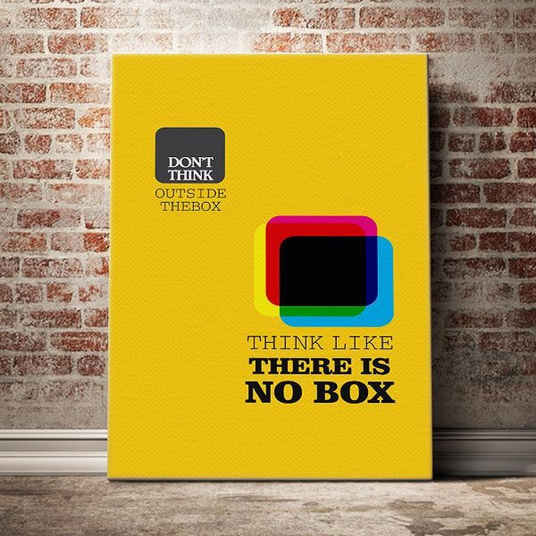 Don't think outside the box
